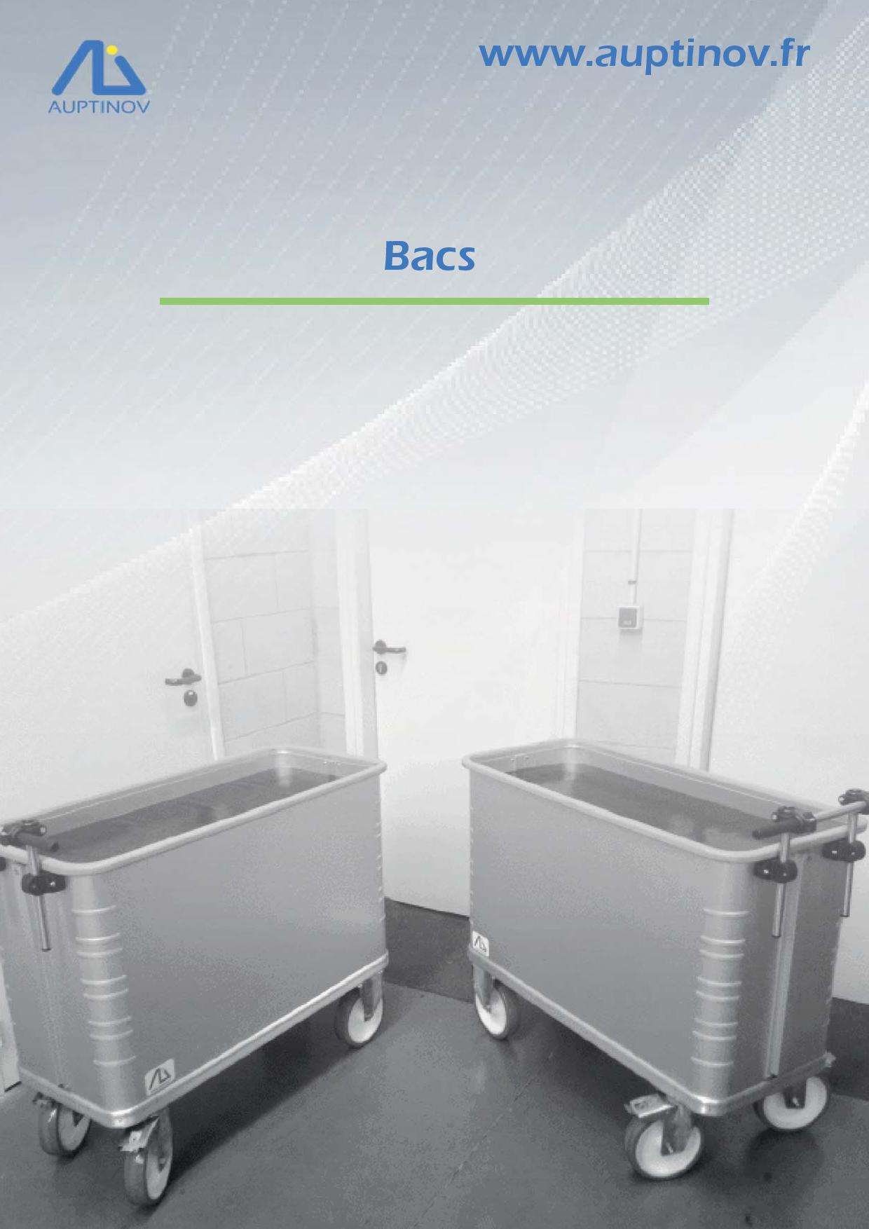 Bacs à fonds mobiles - AUPTINOV